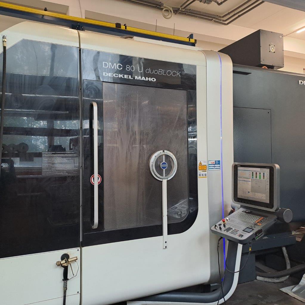 CNC obráběcí centrum DECKEL MAHO - DMC 80 U duoBLOCK - Sedlacek Trade s ...